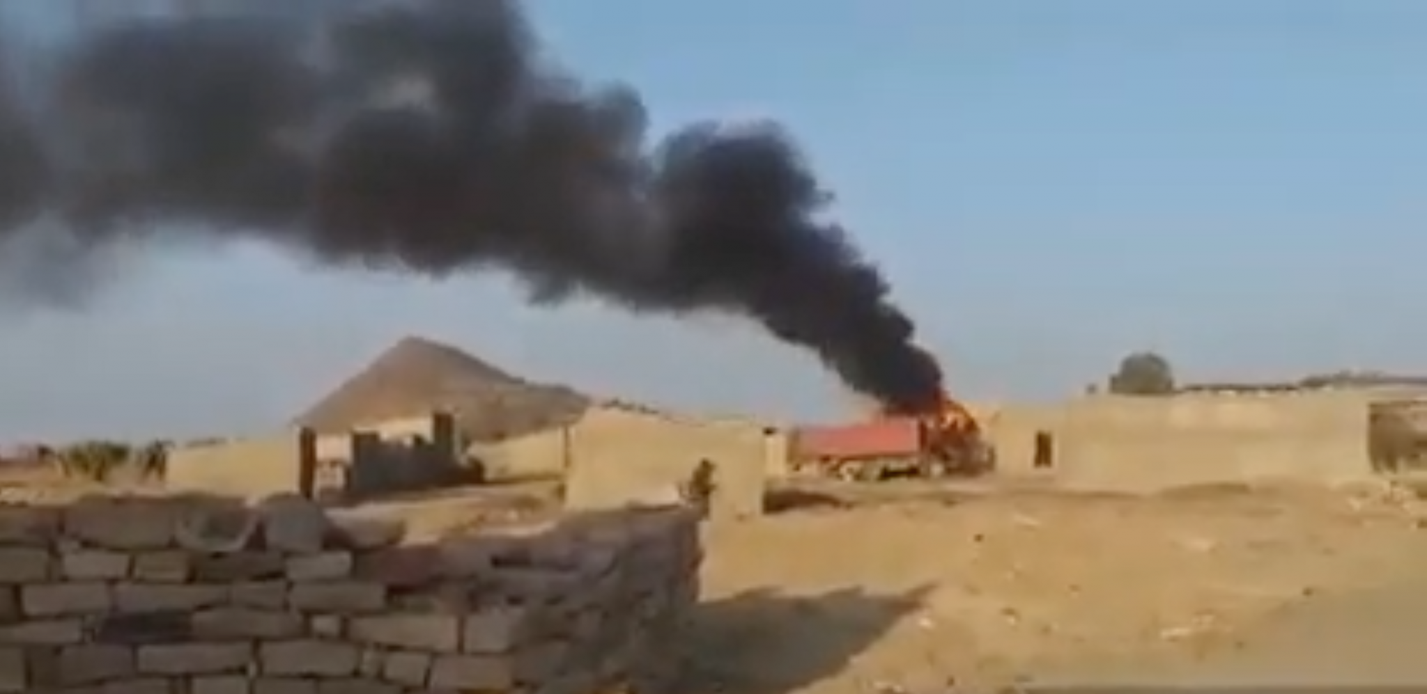 Eritrean Troops Set Bus And Trucks On Fire In Tigray While Filming